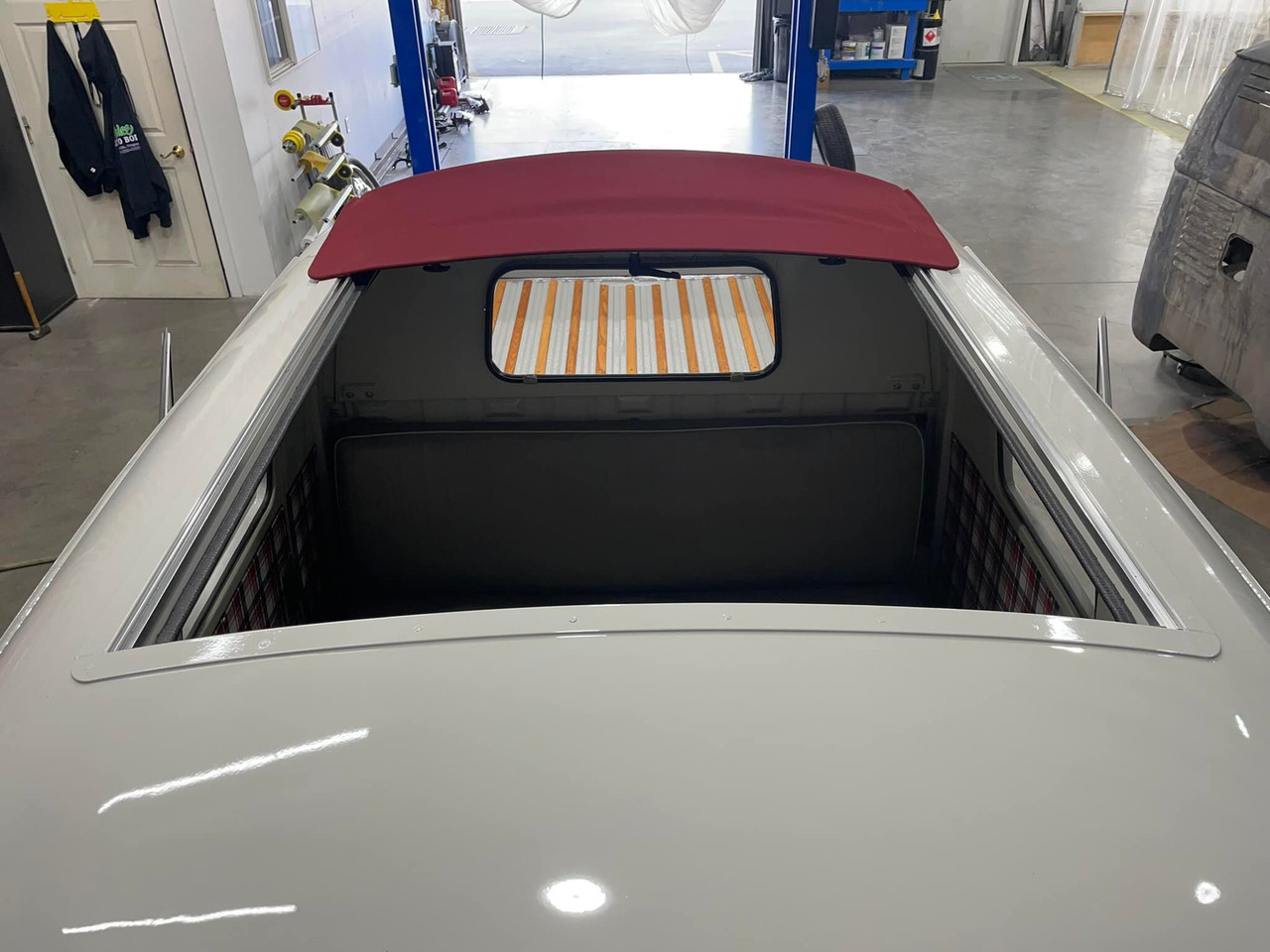 42" x 44" Folding Sliding Rag Top - 1950-1967 VW Bus Double Cab