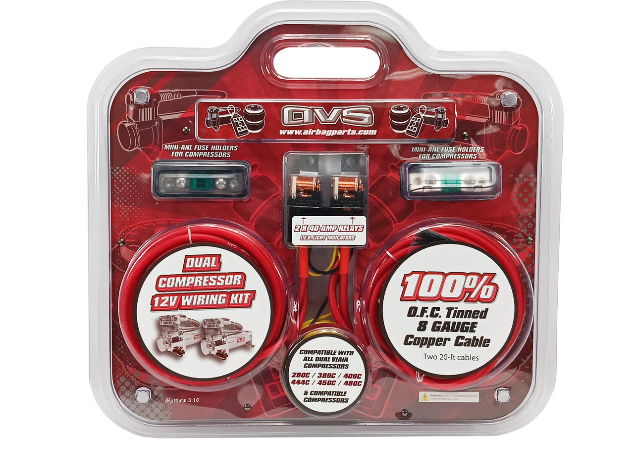 AVS Dual Compressor Wiring Kit