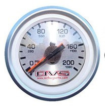 AVS Single Gauge Panel with One 2 Inch Gauge Cutouts & Pneumatic Switch ...
