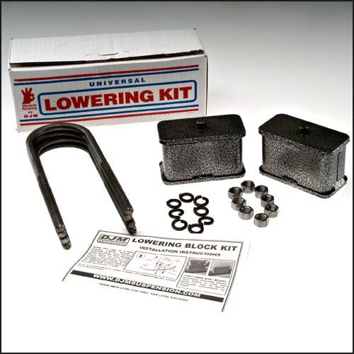 1997-2004 Dodge Dakota RT / 3 Inch Rear Steel Lowering Block Kit