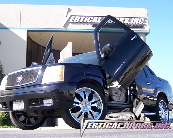 Vertical Doors Bolt-On Lambo Door Kit for 2002-2006 Cadillac Escalade