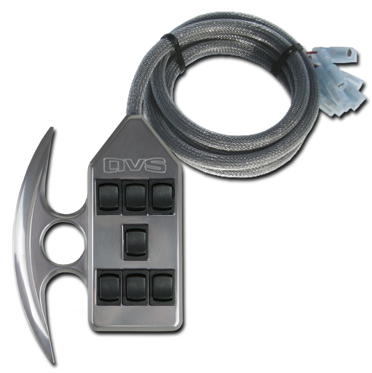 AVS Billet Axe 7-Switch Rocker Series Switch Box