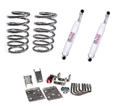 1973-1987 Chevy C10 (3IN Front/5IN Rear) Lowering Kit w/ New U-Bolts ...