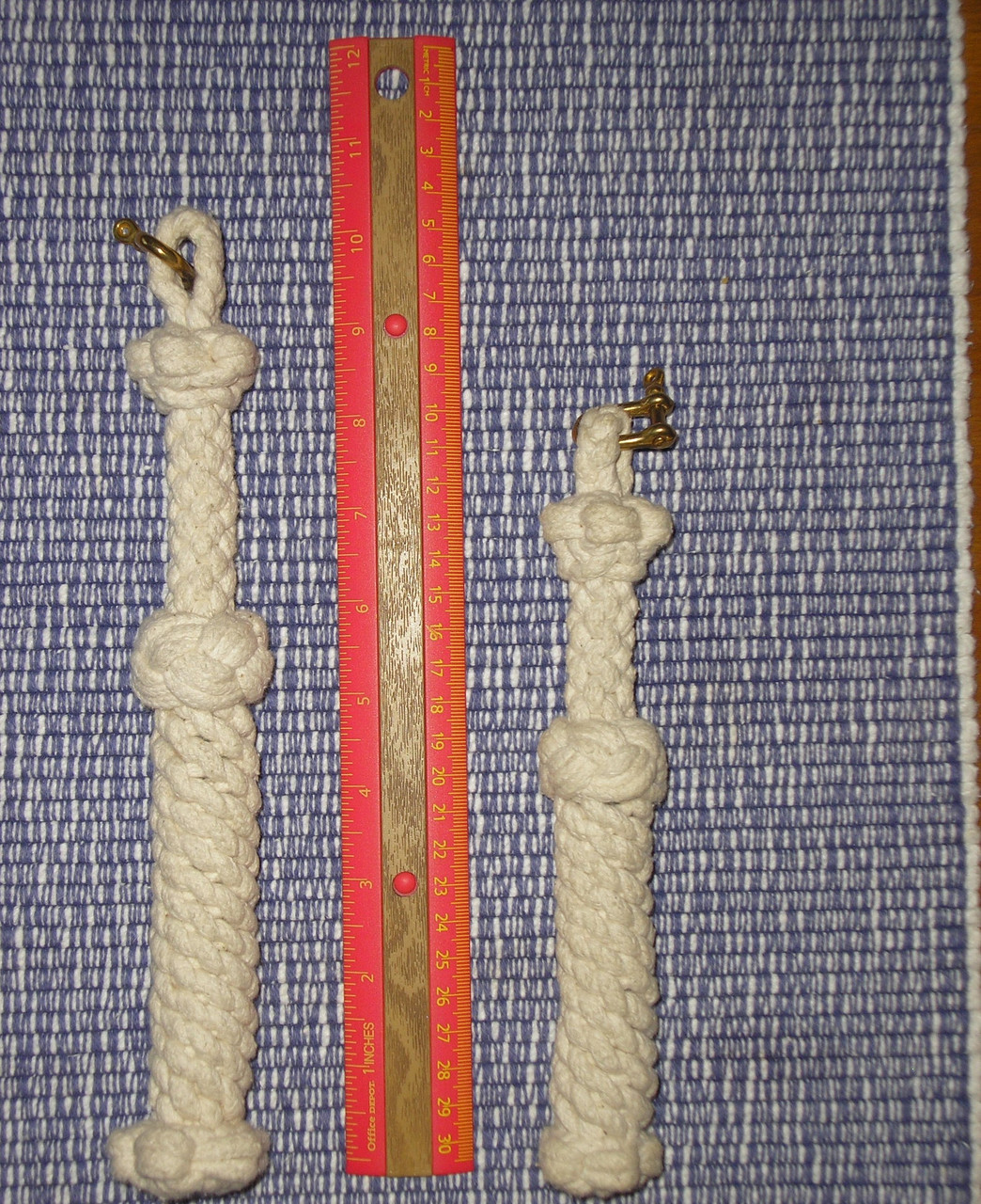 10" Braided Cotton Fancy Bellrope