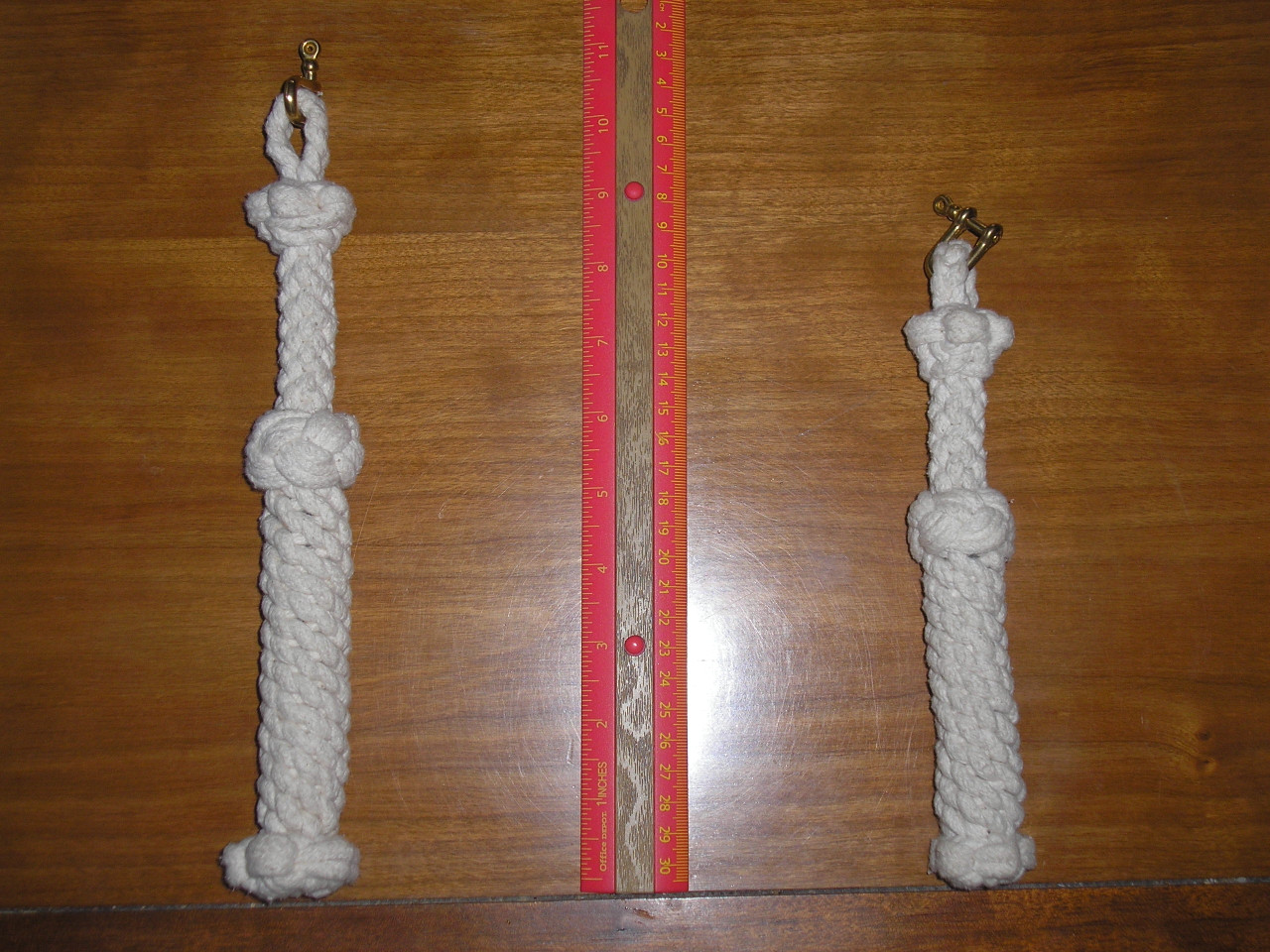 10" Braided Cotton Fancy Bellrope