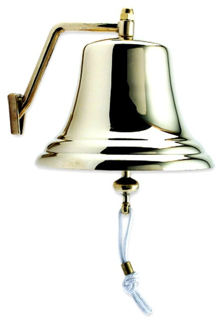 8 Inch Certified Brass Ships Bell