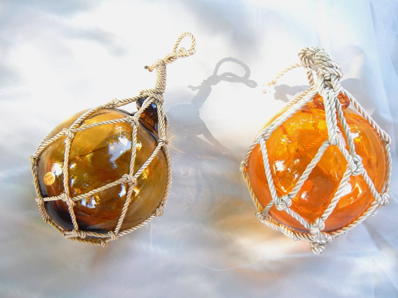 2" to 5" Glass Netted Fishing Balls