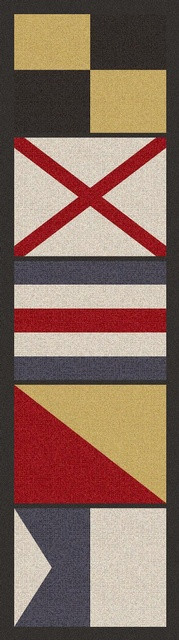 Signal Flag Rugs in Multiple Shapes / Sizes