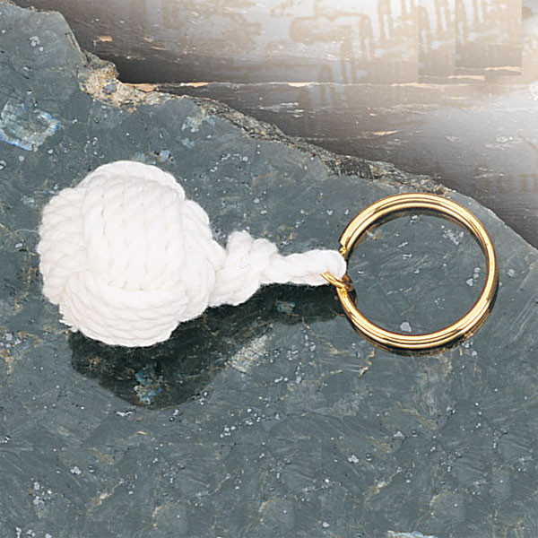 Nautical Turks Head Key Chain Lanyard