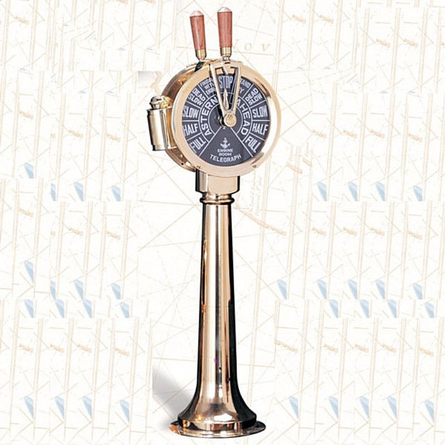 47" Full Size Brass Engine Order Telegraph
