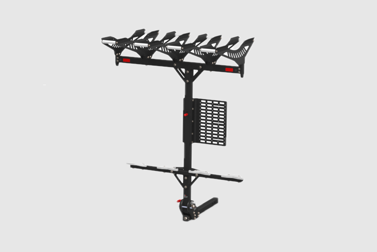 Recon Rack | Vertical Bike Rack | Hitch Mounted Shuttle Rack