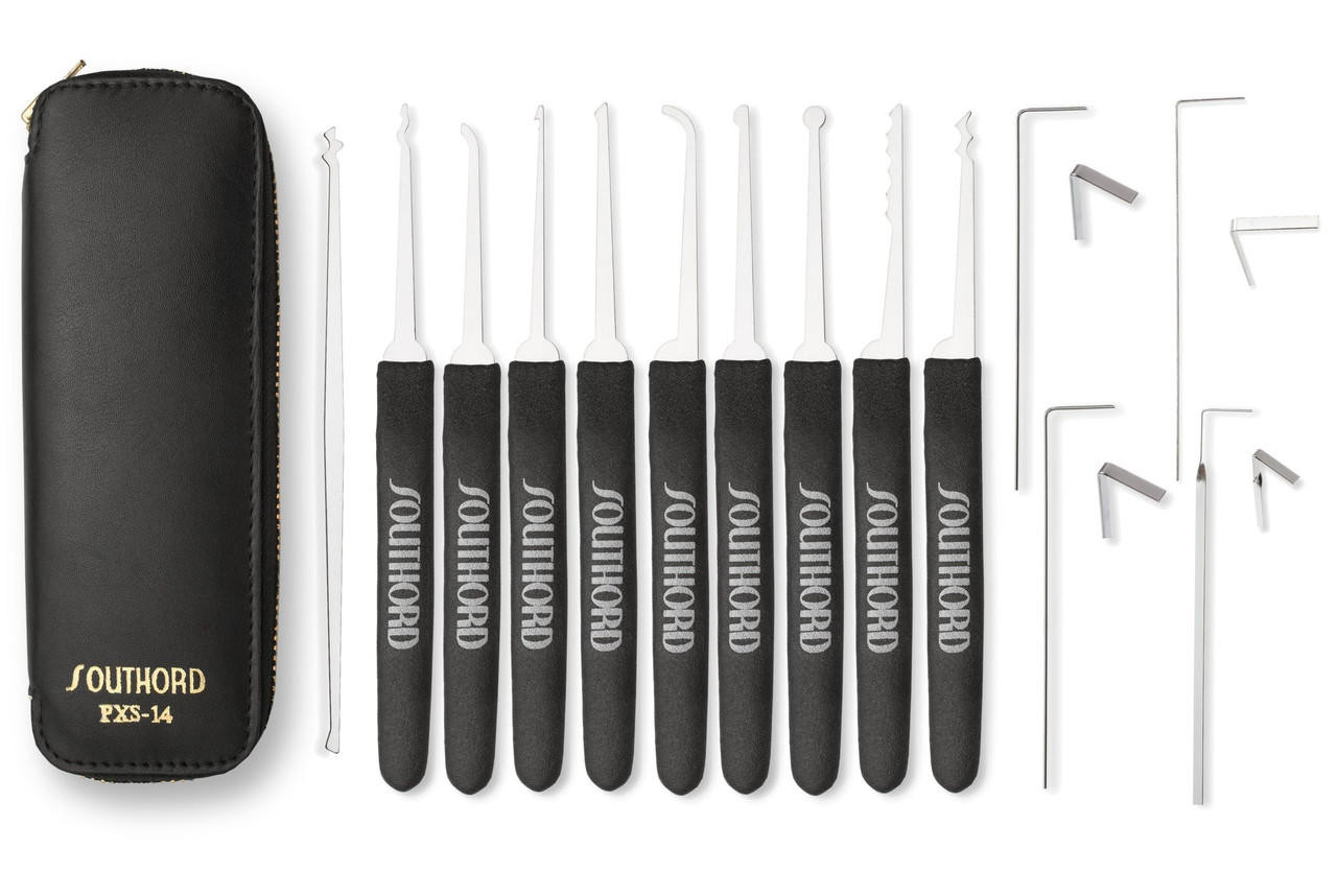 14 Piece Beginners Lock Pick Set - PXS-14 SouthOrd