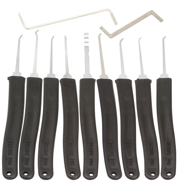 Cheap Lock Pick Set: 11 Piece Training Set | Cheap Lock Picking Tool