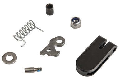 Rear Frame Clip Assembly Aluminium Black | Brompton Bicycle UK