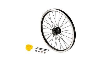 Front Wheel with Hub Dynamo - Black | Brompton USA