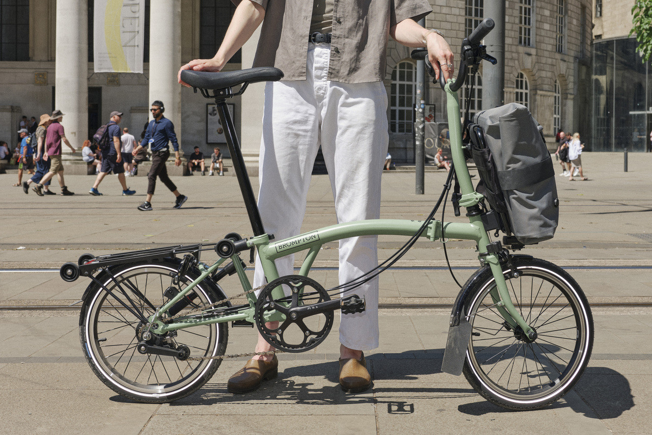 Rack set complete incl 4 rollers + mudguard - 6mm holes | Brompton ...