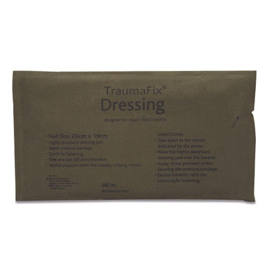 TraumaFix Military Field Dressing Sterile Large 20cm x 19cm