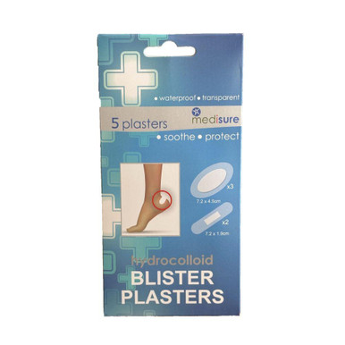 Blister Plasters Assorted Pack of 5 Assorted