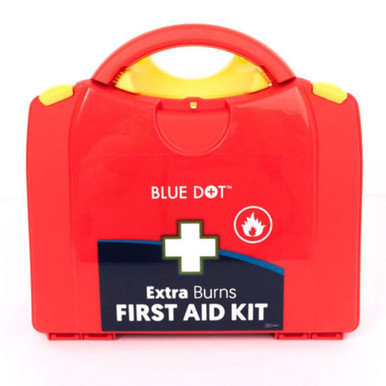 Burns First Aid Kit Medium in Viola Box BurnKool Includes Bracket