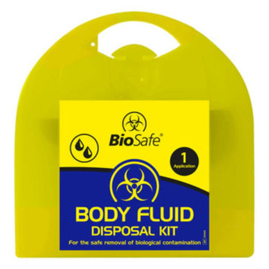 Body Fluid Disposal Clean Up Kit 1 Application in Piccolo Box Blood ...