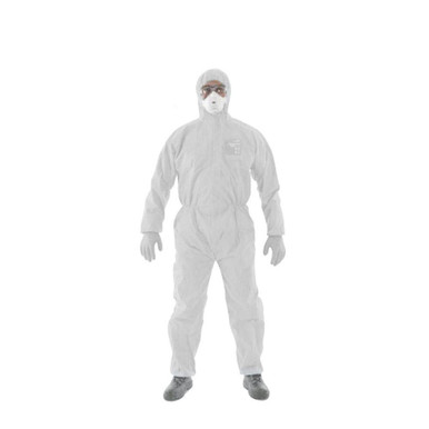 Microgard 1500 Plus Coverall White L Type 5-6 Disposable