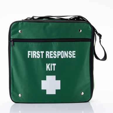 First Aid Responder Bag With Shoulder Strap Internal Storage Loops Empty