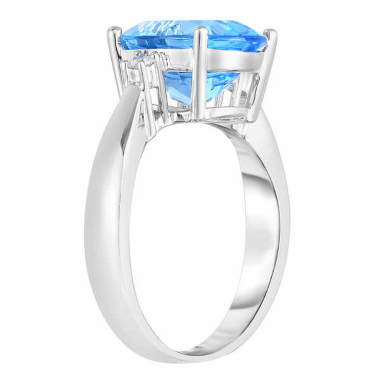 Sky blue topaz ring store