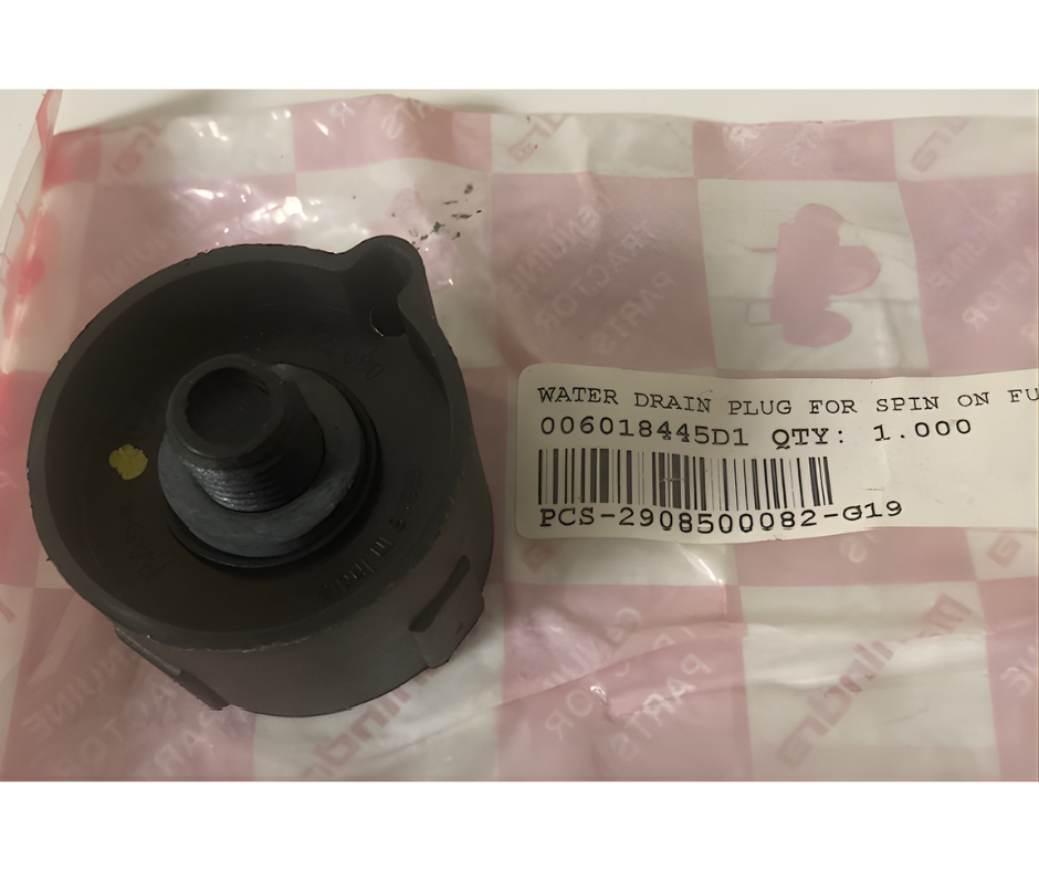 Mahindra Water Drain Plug For Spin-On Fuel Filter 006018445D1 For 35 ...