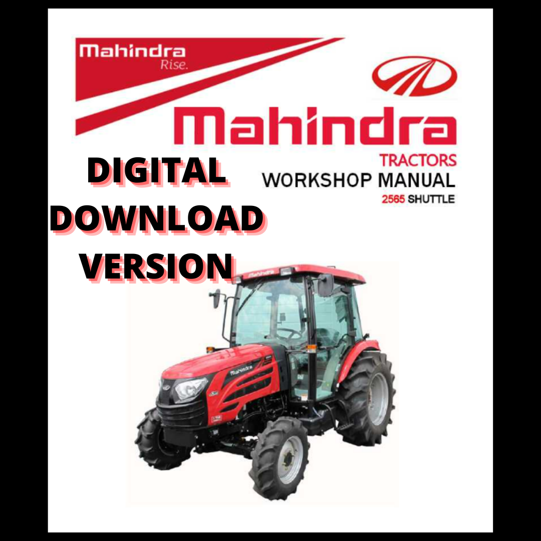 Mahindra 2565 Workshop Manual (2 PDFs: Chassis & Operator)