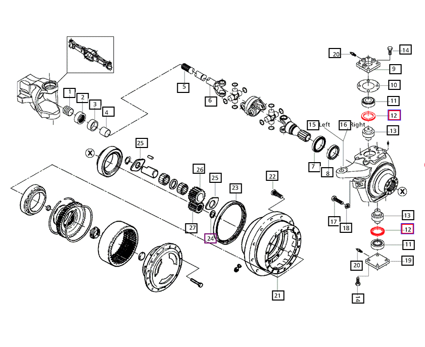 Mahindra Tractor Parts | OEM & Aftermarket Mahindra Replacement Parts