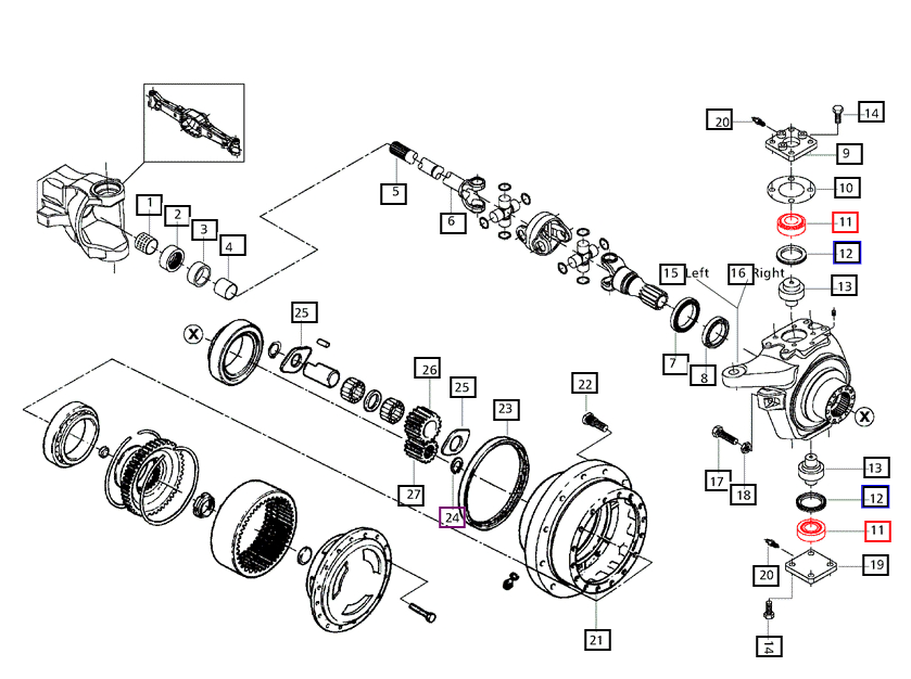 Mahindra Tractor Parts | OEM & Aftermarket Mahindra Replacement Parts