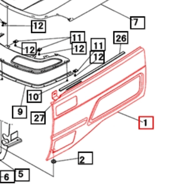 MAHINDRA PARTS - 1626 - BODY - Bill's Tractor