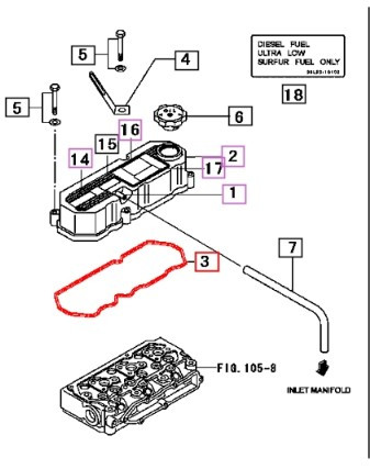 MAHINDRA PARTS - 1626 - ENGINE PARTS - Bill's Tractor