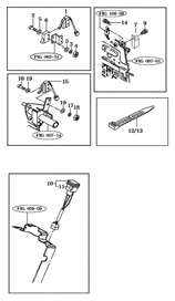 Mahindra PTO Dash Mount Switch - 15616743300 – Fits 10, 2500, and 2600 ...