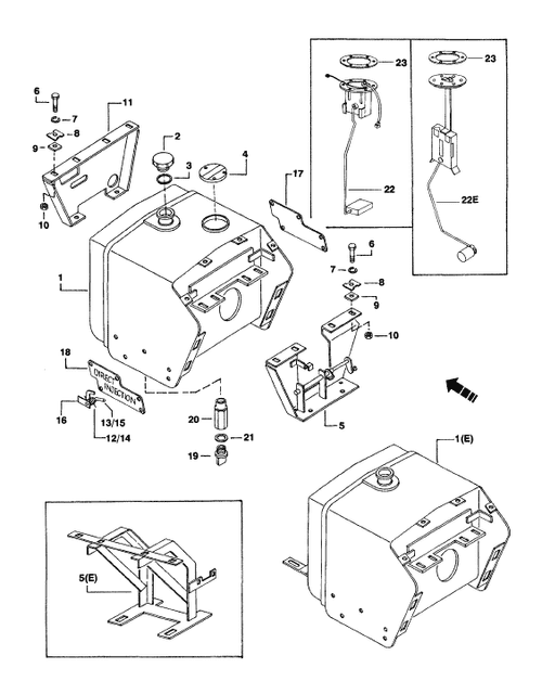 MAHINDRA - 4035 - FUEL SYSTEM PARTS FOR 4035 MAHINDRA TRACTOR - FUEL ...