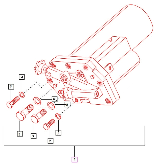 Mahindra Hydraulic Control Valve 007203023C91 (60 HP) – With Gasket ...