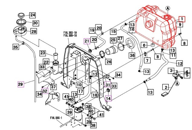 Mahindra Fuel Tank 19480303000 – 1533, 1538, 1635, 1640 (1500 & 1600 ...