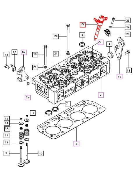 MAHINDRA - 1640 - FUEL SYSTEM - Bill's Tractor