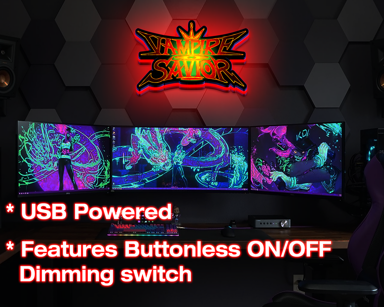 Lord of Vampire | Light Starz 3D Printed LED Lightbox - Image Apparel ...