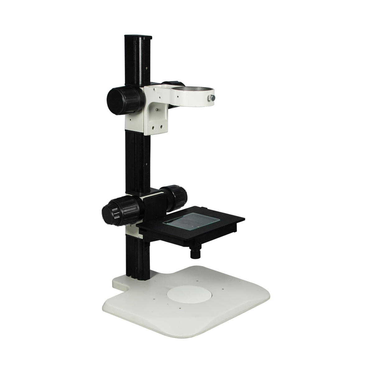 Microscope Track Stand, 76mm Coarse Focus Rack with Fine Focus XY Stage ...