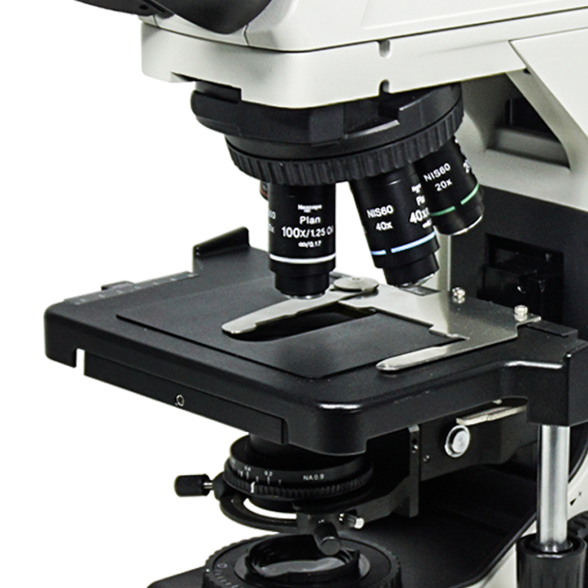 40-1000X LED Coaxial Transmitted Light XY Stage Travel Distance 78x54mm ...