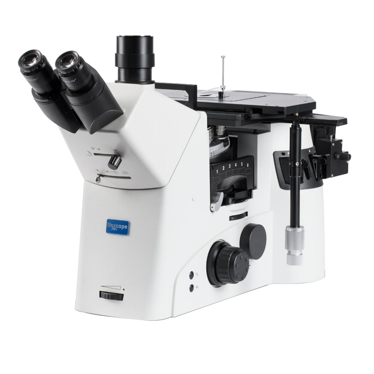 50-1000X Inverted Halogen Coaxial Reflection Light XY Stage Travel ...