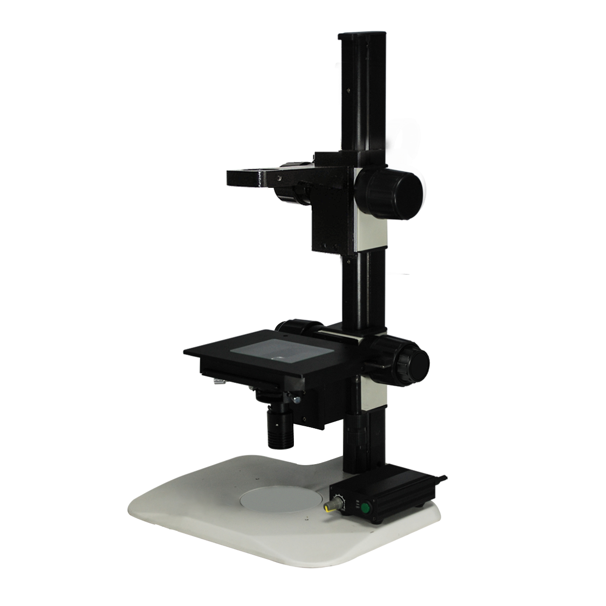 Microscope Track Stand, 39mm Coarse Focus Rack with Fine Focus XY Stage ...