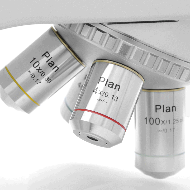 4X Infinity-Corrected Plan Achromatic Microscope Objective Lens ...