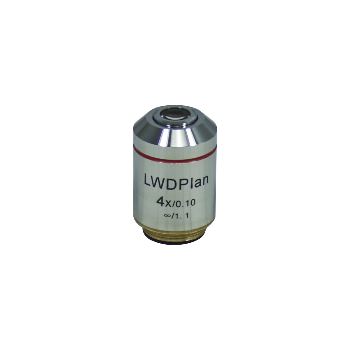4X Infinity-Corrected Long Working Distance Plan Achromatic Microscope ...