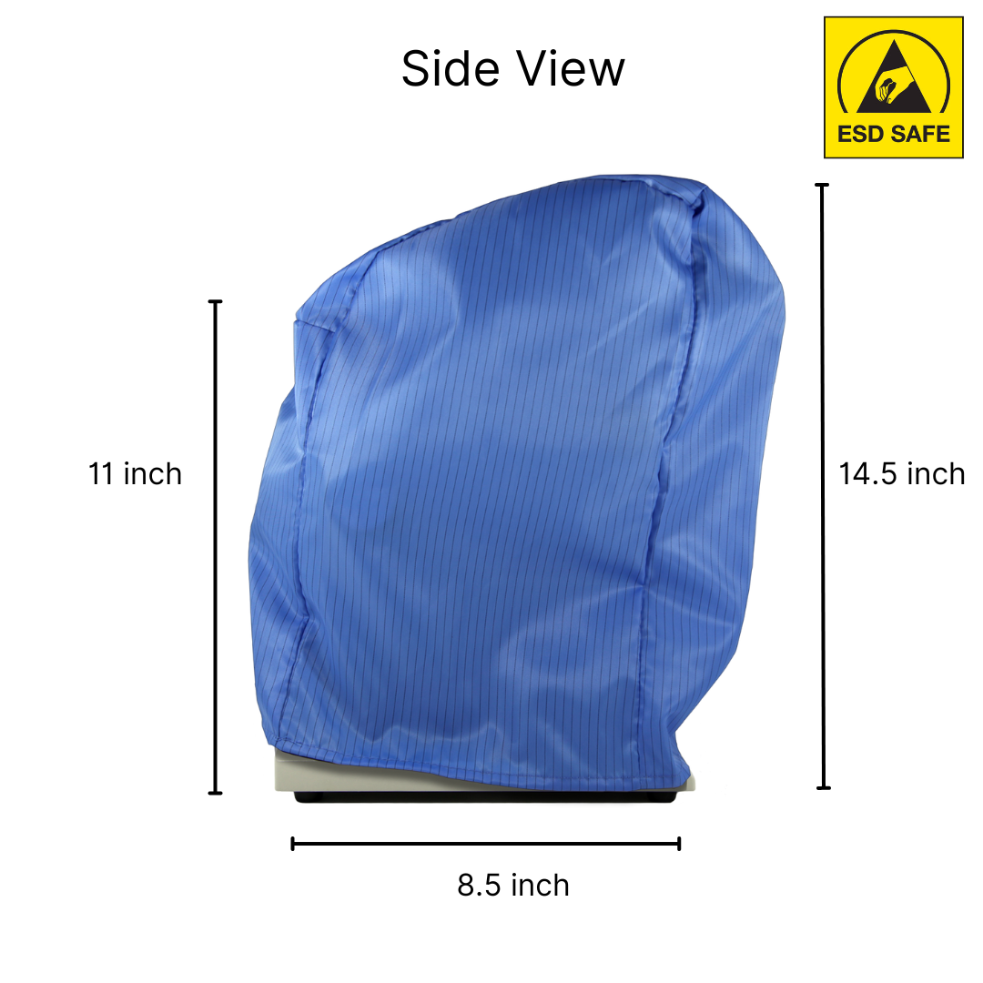 ESD Microscope Dust Cover, Cotton Fabric, Blue (Small) | Boli Optics ...