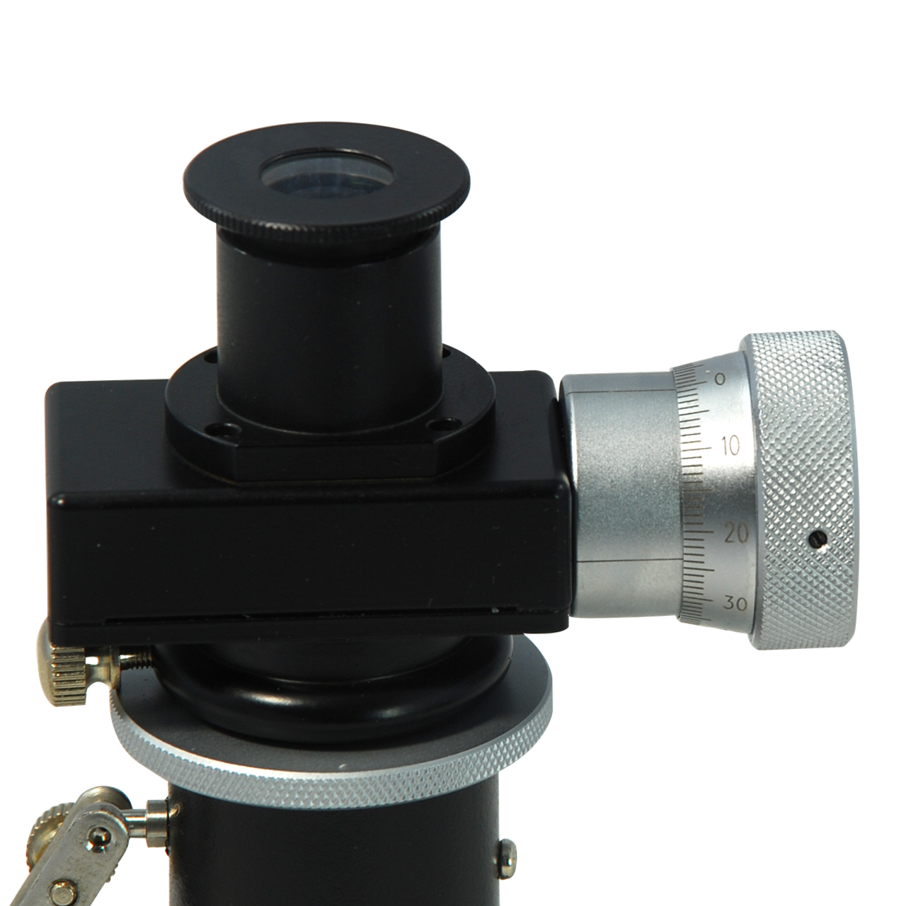 30X LED Portable Shop Field Inspection Measuring Microscope + Pen Light and Reticle Eyepiece ...