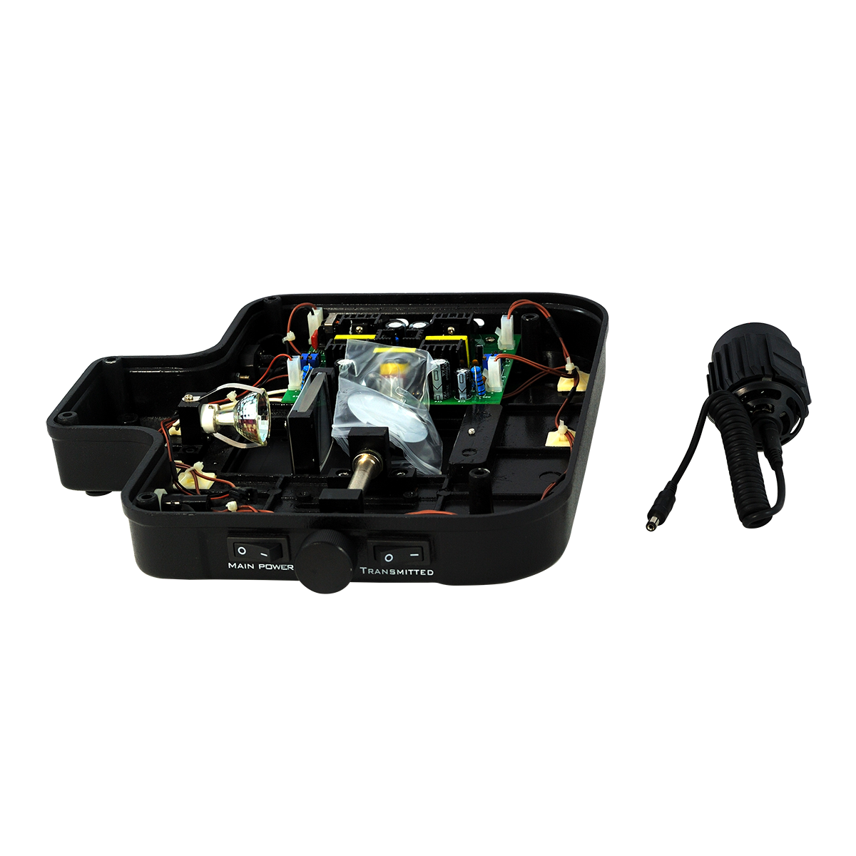 Top Halogen Light + Bottom Halogen Illumination Base Attachments for ...