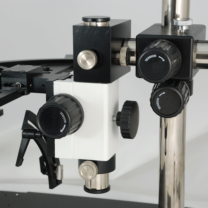 Multifunction Microscope Lighting Wing Stand, 76mm Focusing Rack | Boli ...