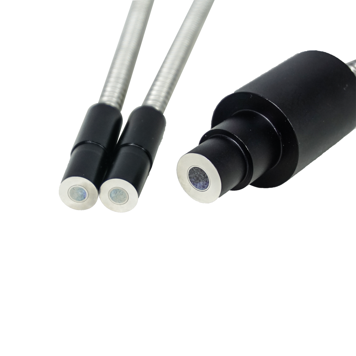 Dual Gooseneck Light Guide Cables for Microscope Fiber Optic ...